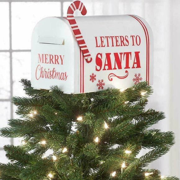 Holiday | Mailbox Christmas Tree Topper Letters To Santa | Poshmark